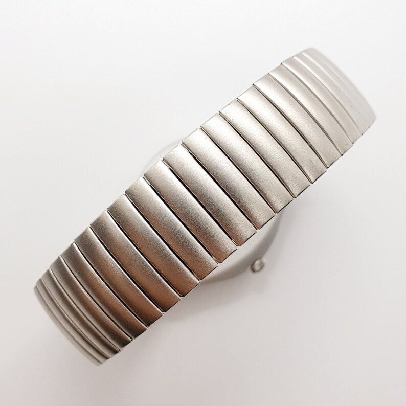 1997 Swiss Made Stainless Steel Swatch Irony Date Watch for Men and Women 37mm Case, Vintage ...