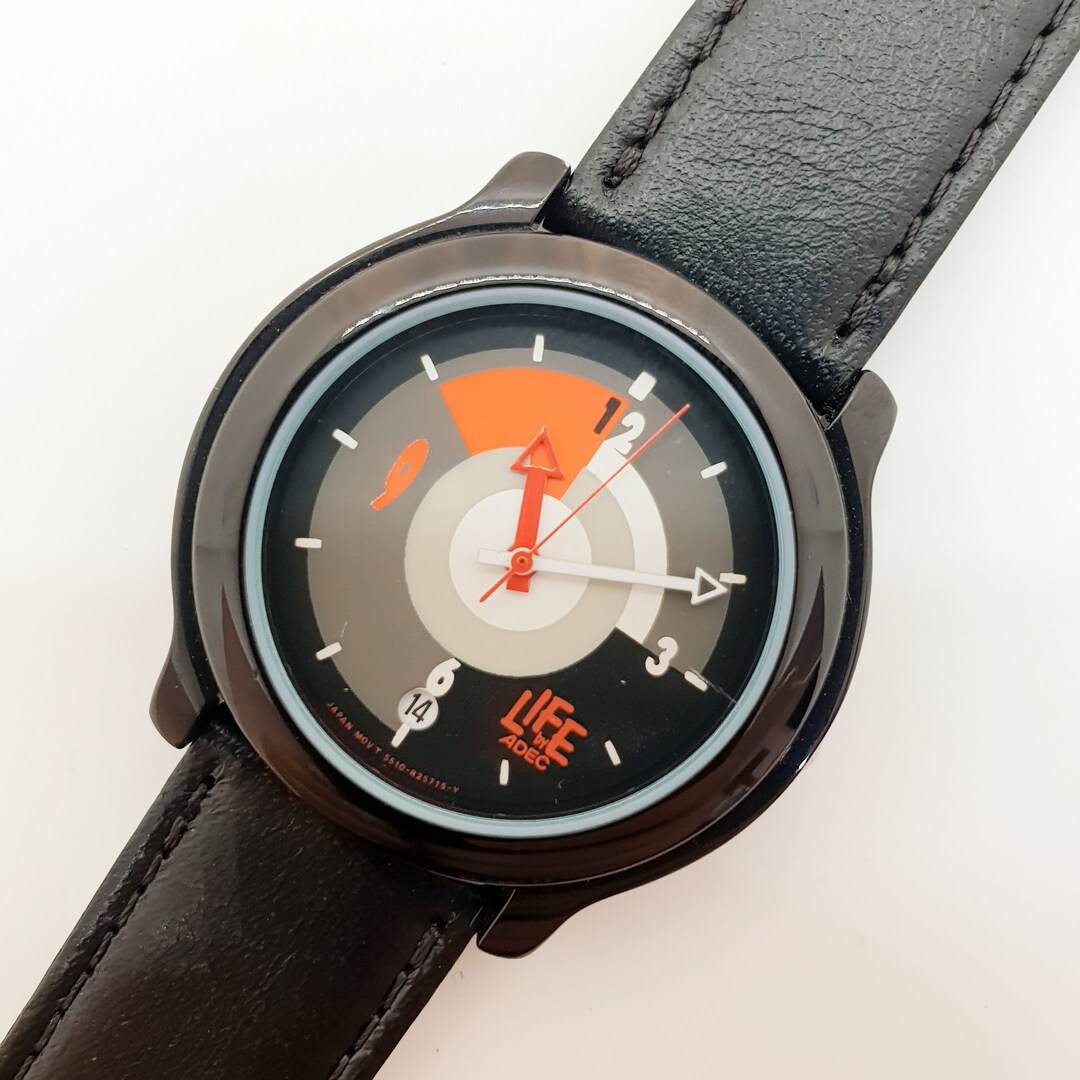 Life by Adec Citizen Black and Red Watch for Men and Women From the 90s ...