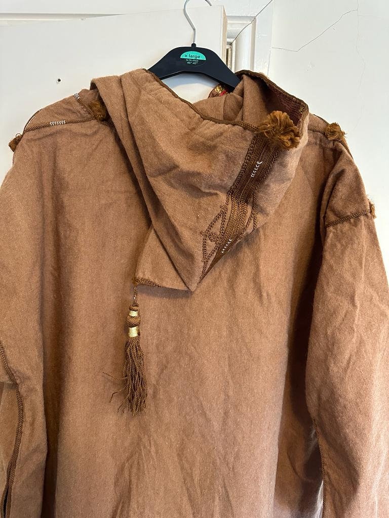 Handmade Algerian Qashabiya (القشابية) - 100% Real Camel Wool - Cruelty ...