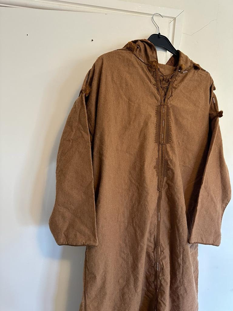 Handmade Algerian Qashabiya (القشابية) - 100% Real Camel Wool - Cruelty ...