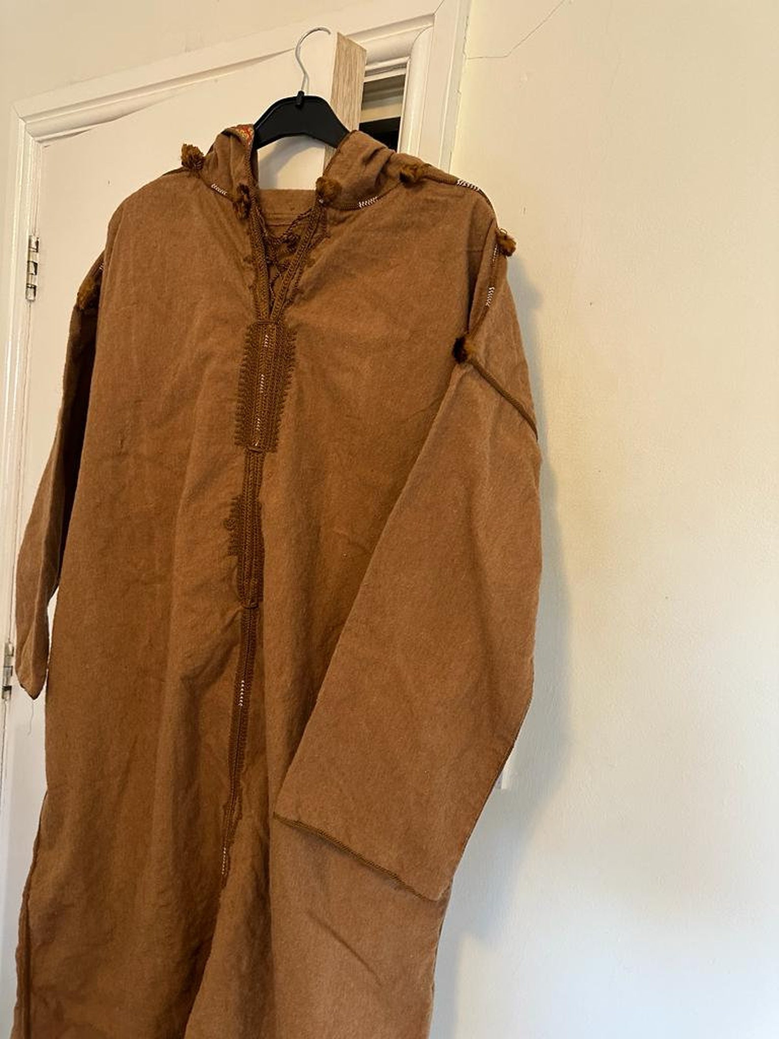 Handmade Algerian Qashabiya (القشابية) - 100% Real Camel Wool - Cruelty ...