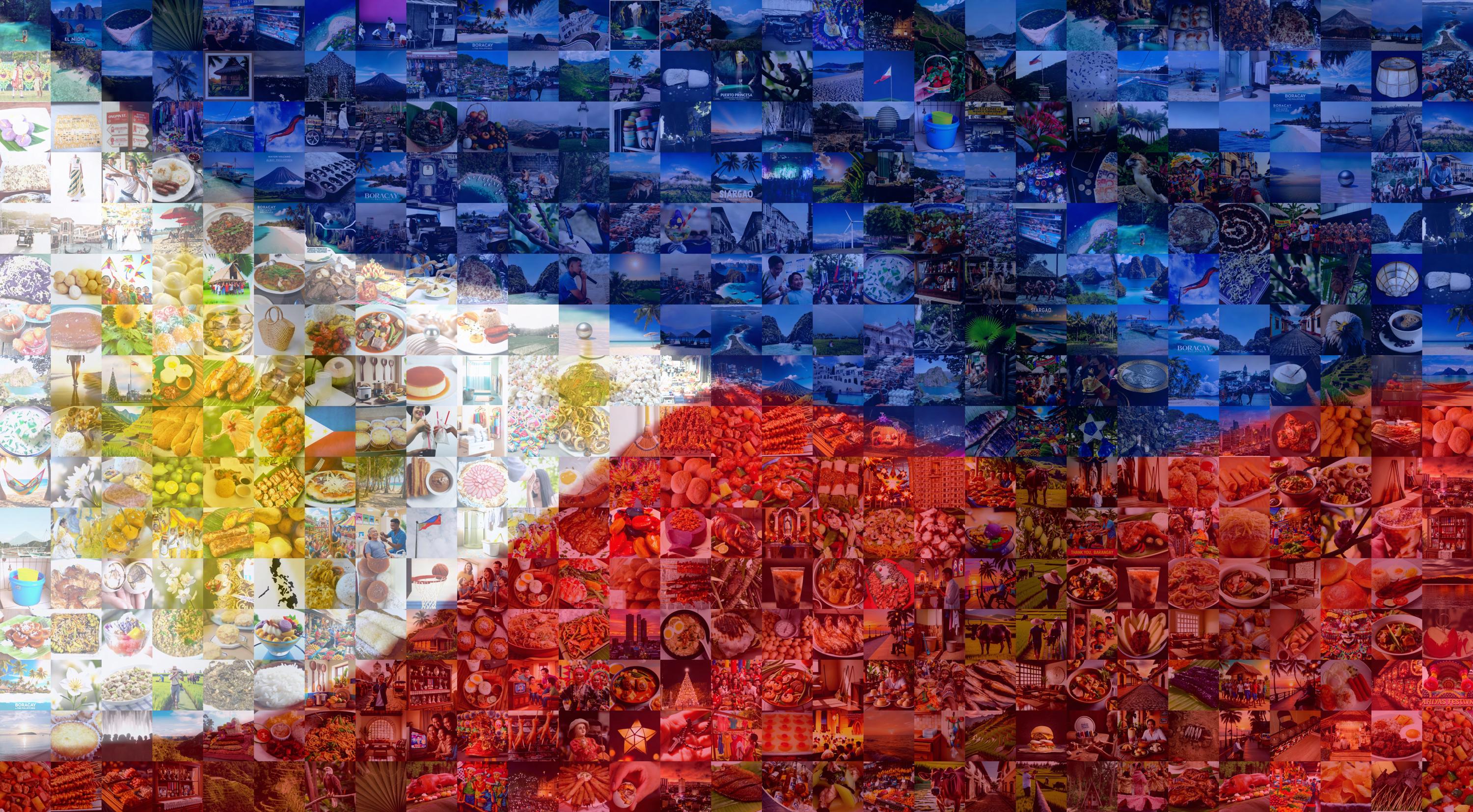 Philippine Flag Photo Mosaic Wall Art - A Must-have for Filipinos ...