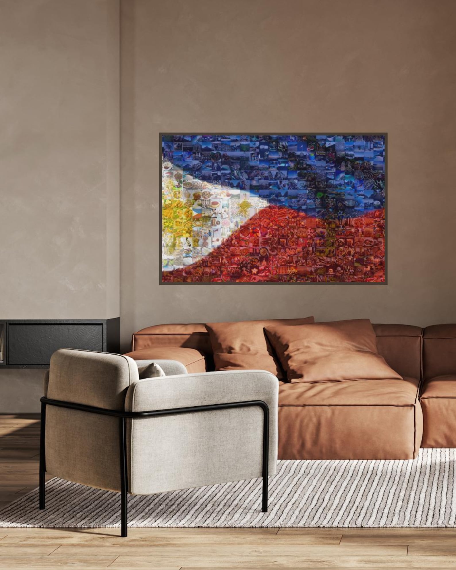 Philippine Flag Photo Mosaic Wall Art - A Must-have for Filipinos ...