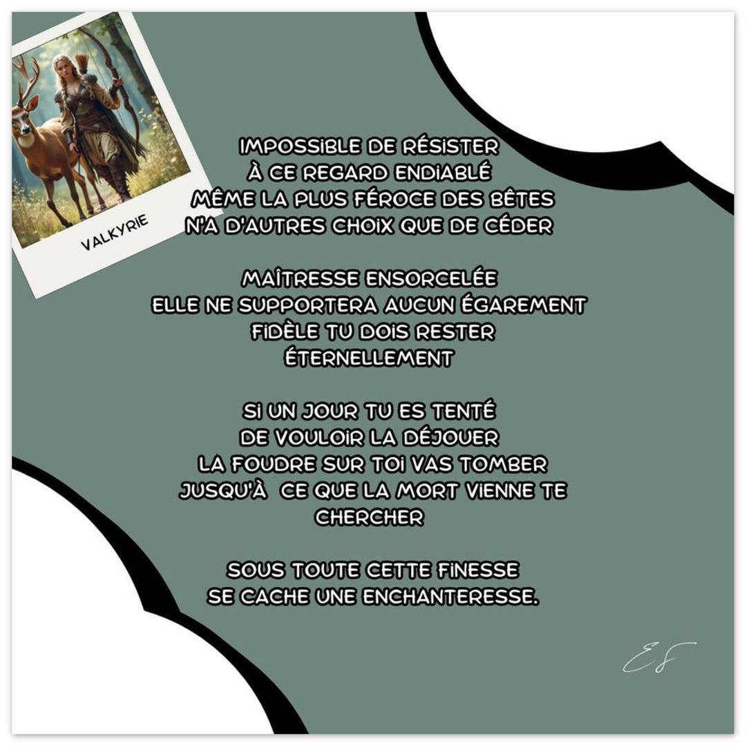 Valkyrie Classic Poster - Etsy