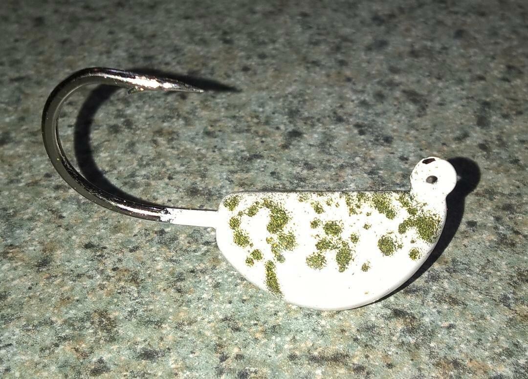 10 Tog Sheepshead Jigs 32824 Hooks White Legger Blackfish 1/2oz-3oz ...