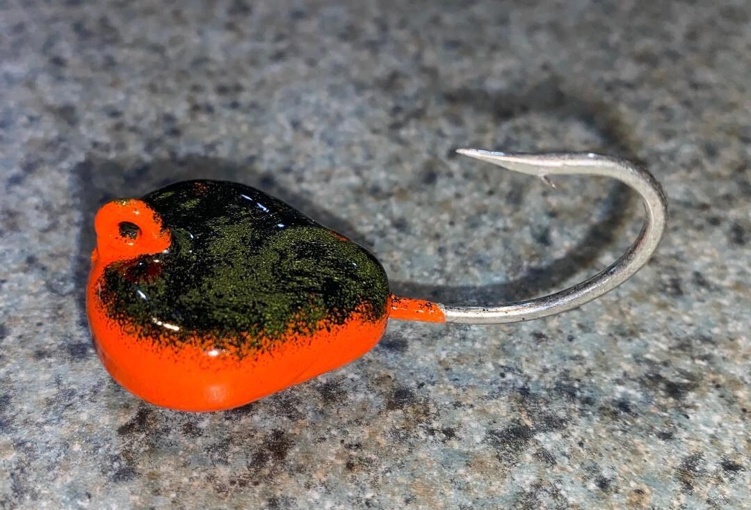 15 Flat Top Tog Jigs Roe Crab 4/O Xx Strong Steel Hooks Blackfish ...