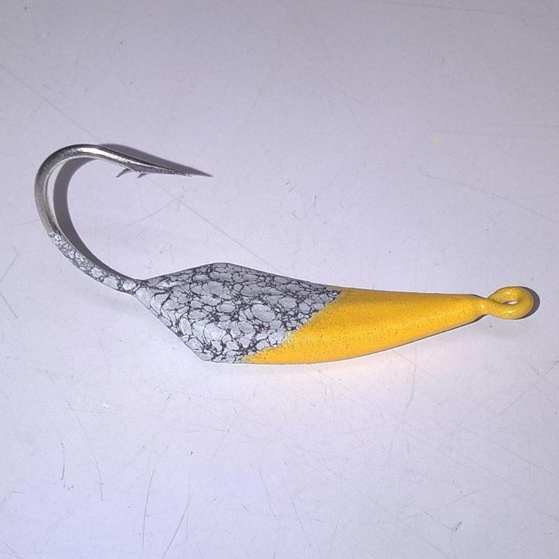 10 Pack Tim's Wacky Jigs 1/2oz Pompano Goofy Cracked Series Bluefish ...