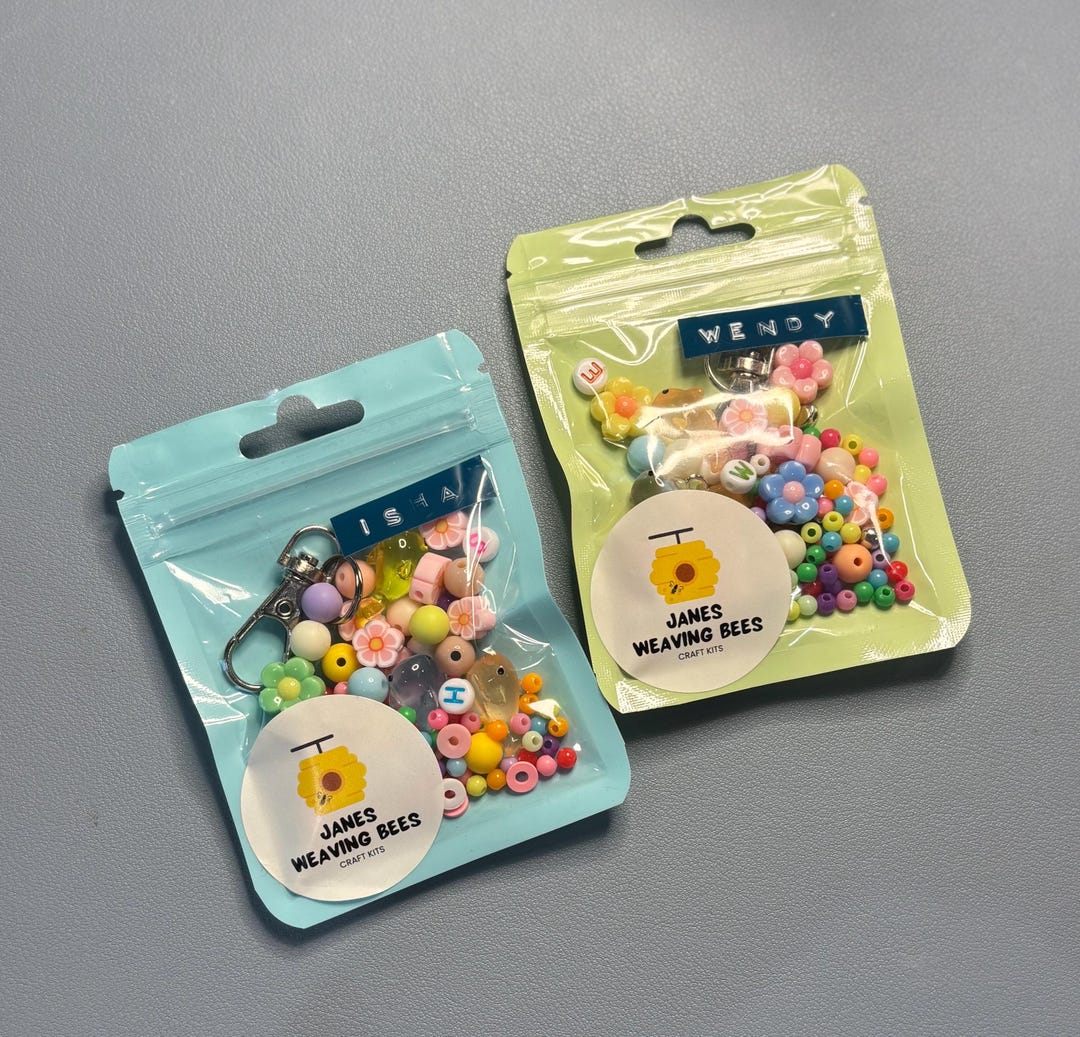 DIY Keyring, Make Your Own, Keyring, Keychain, Craft Kit, Adult Craft ...