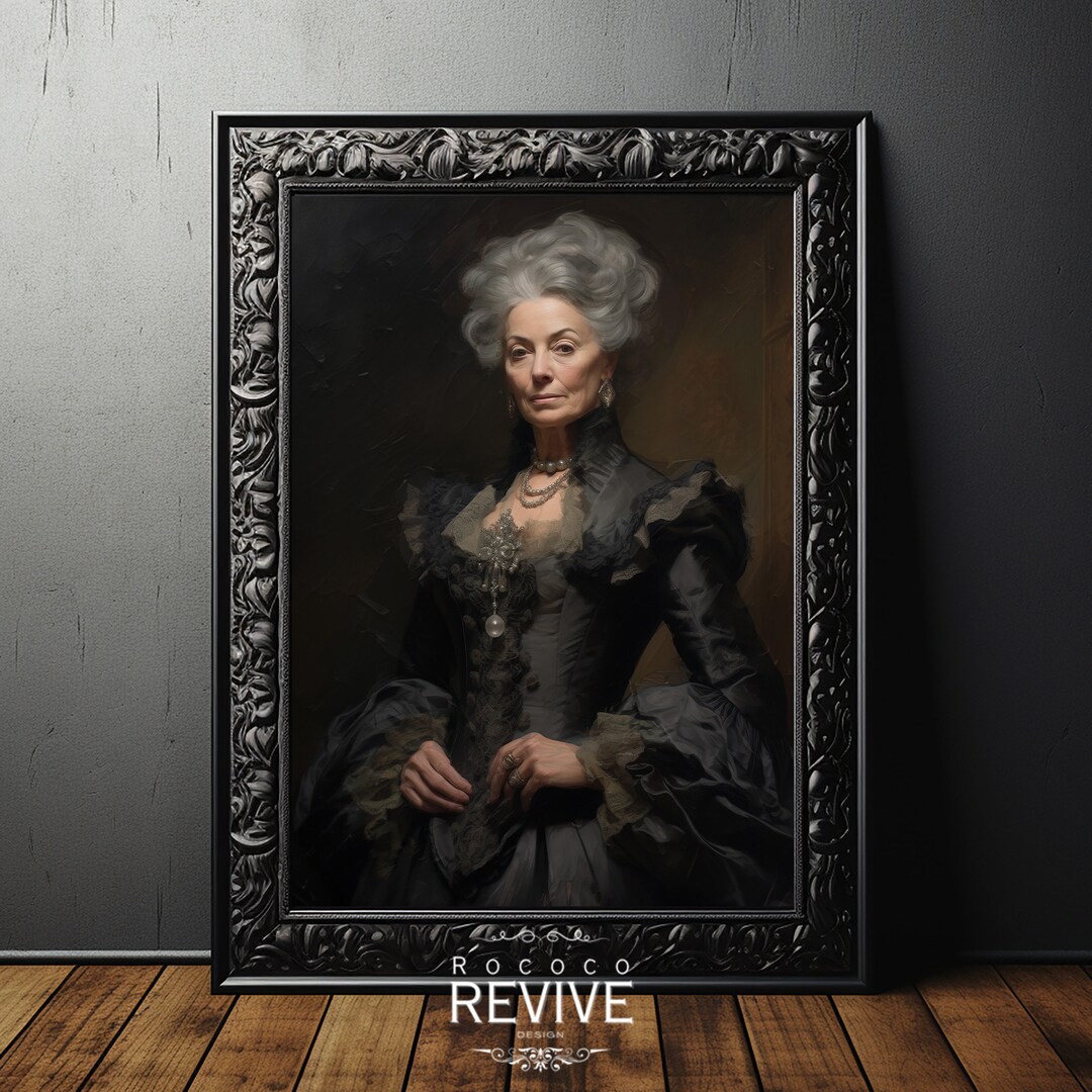 Rococo Wall Art, Printable Digital Painting, Elegant Home Decor, Fine ...