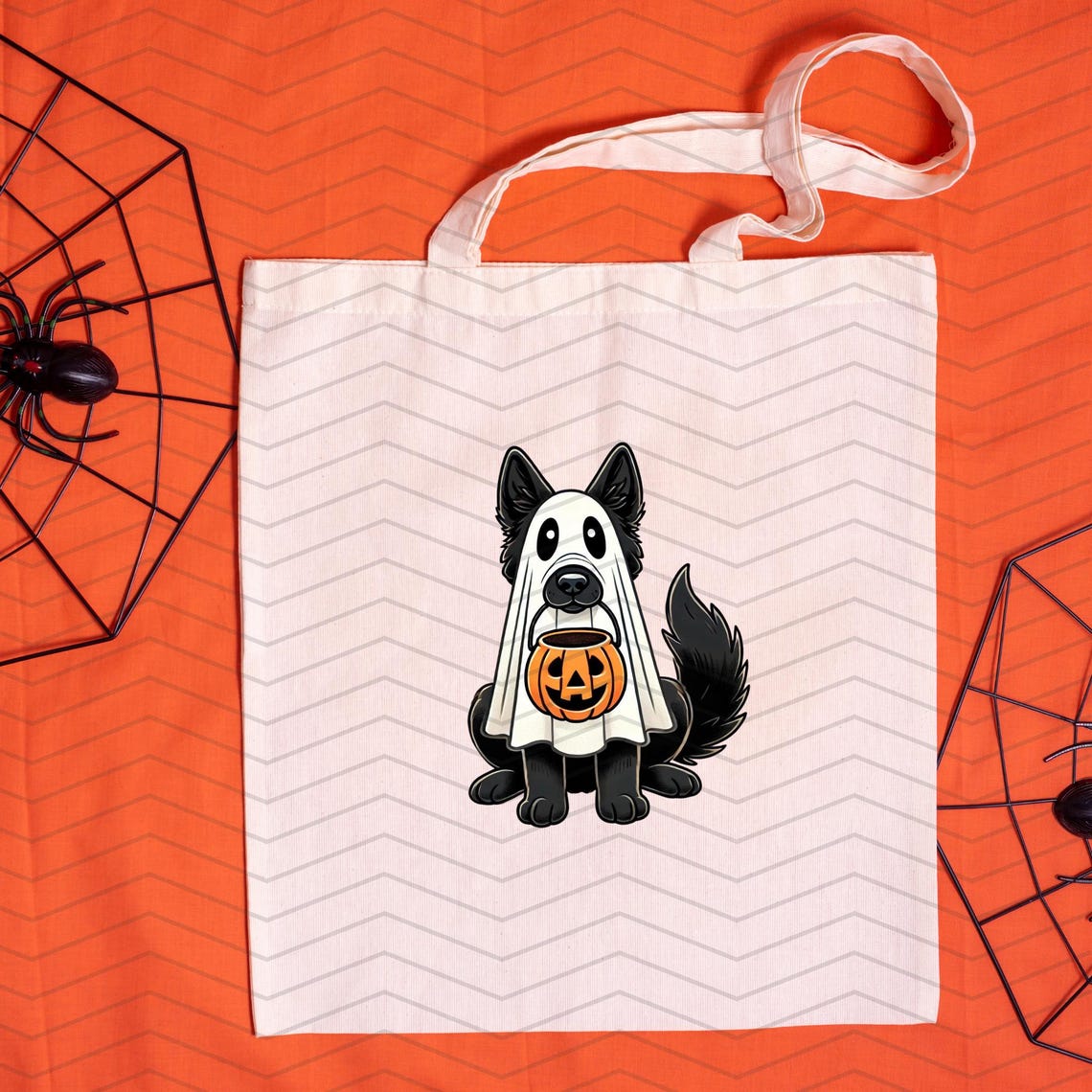 Black German Shepherd Ghost PNG Halloween Dog Image File Dog Ghost PNG ...
