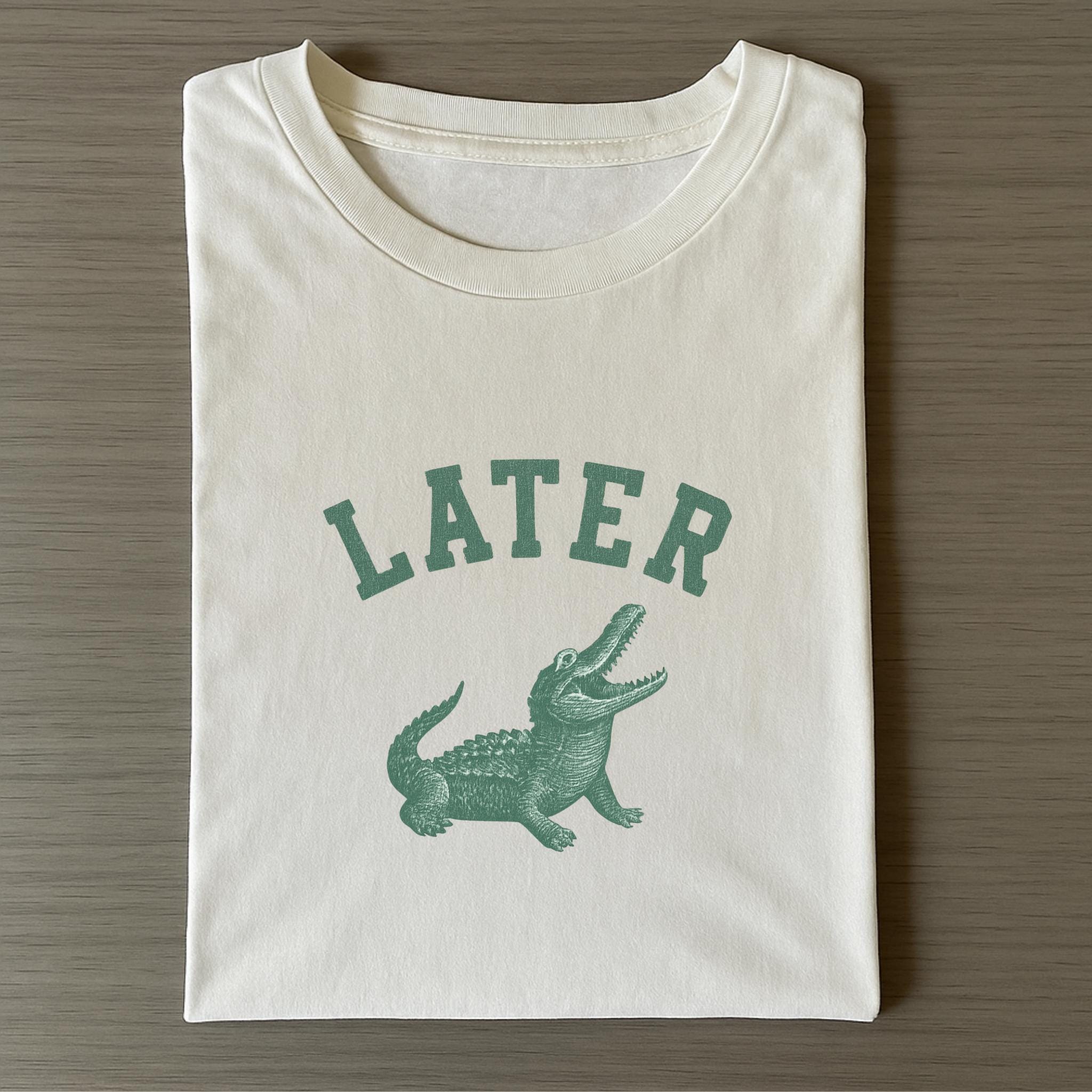 Later Gator PNG: Retro Alligator Graphic (digital Download) - Etsy