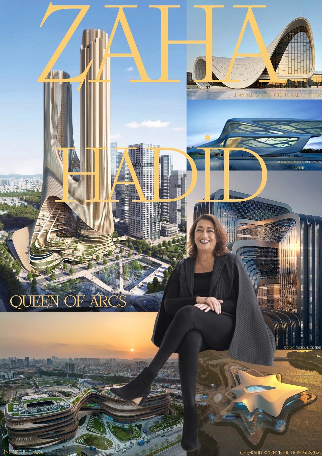 Zaha Hadid , Printable Art Prints , Minimal Wall Art, Wall Decor ...