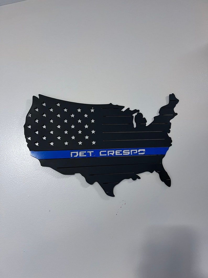 Custom Police Wall Sign - Etsy