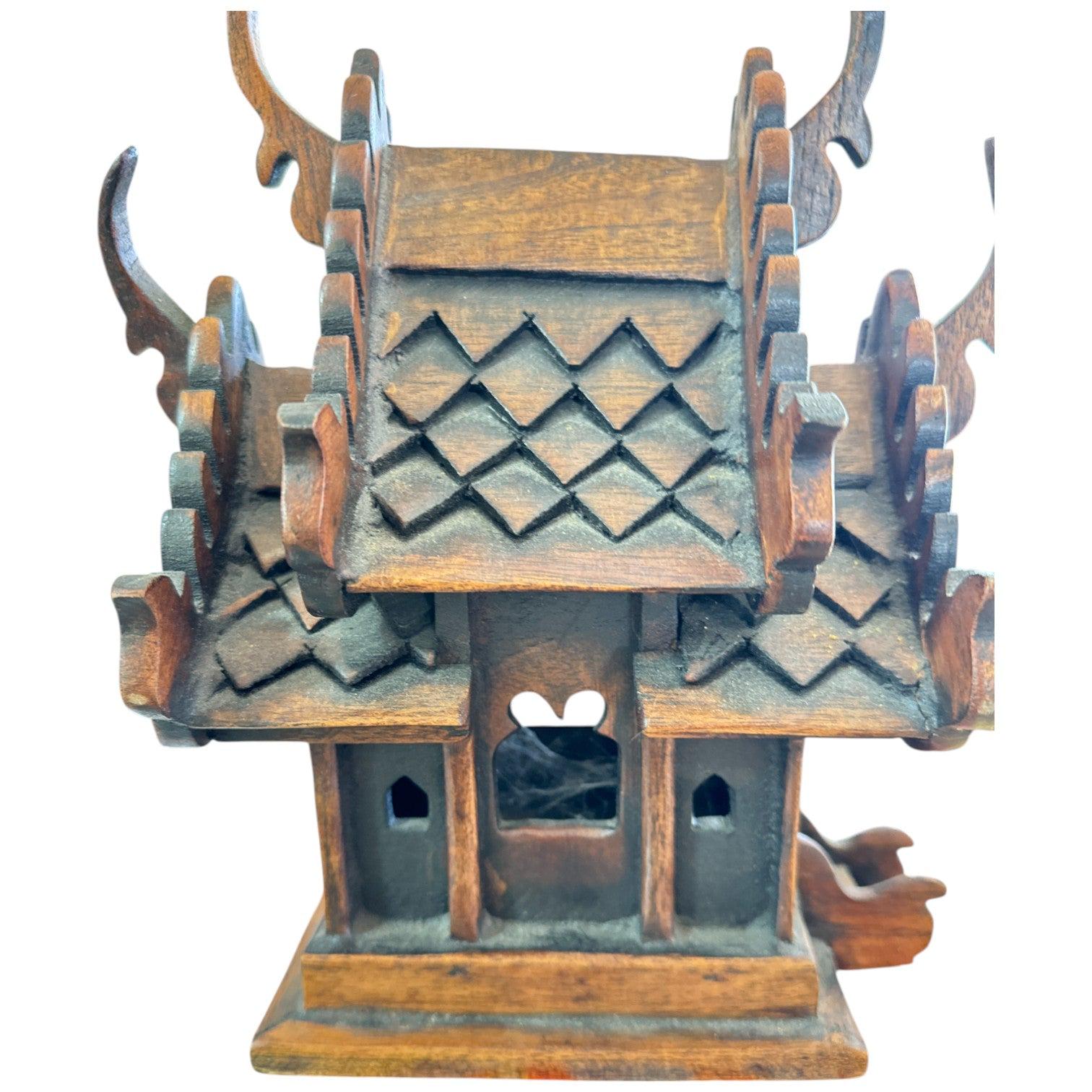Thai Wooden Spirit House - Etsy