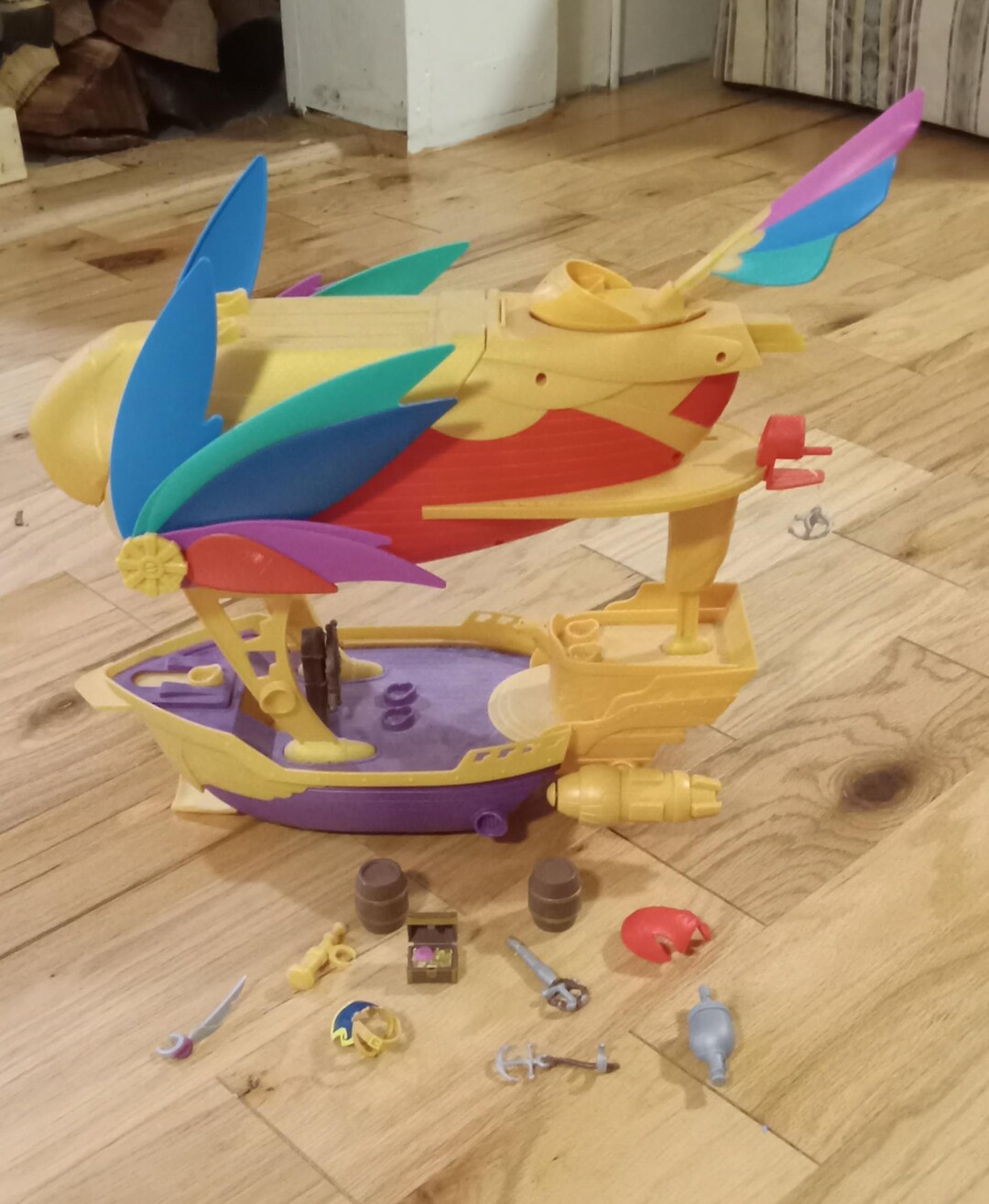 MLP, My Little Pony the Movie. Swashbuckling Pirate Airship. - Etsy