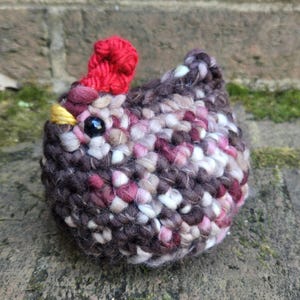 Puddin' Chicken, Amigurumi, Crochet, Chicken - Etsy
