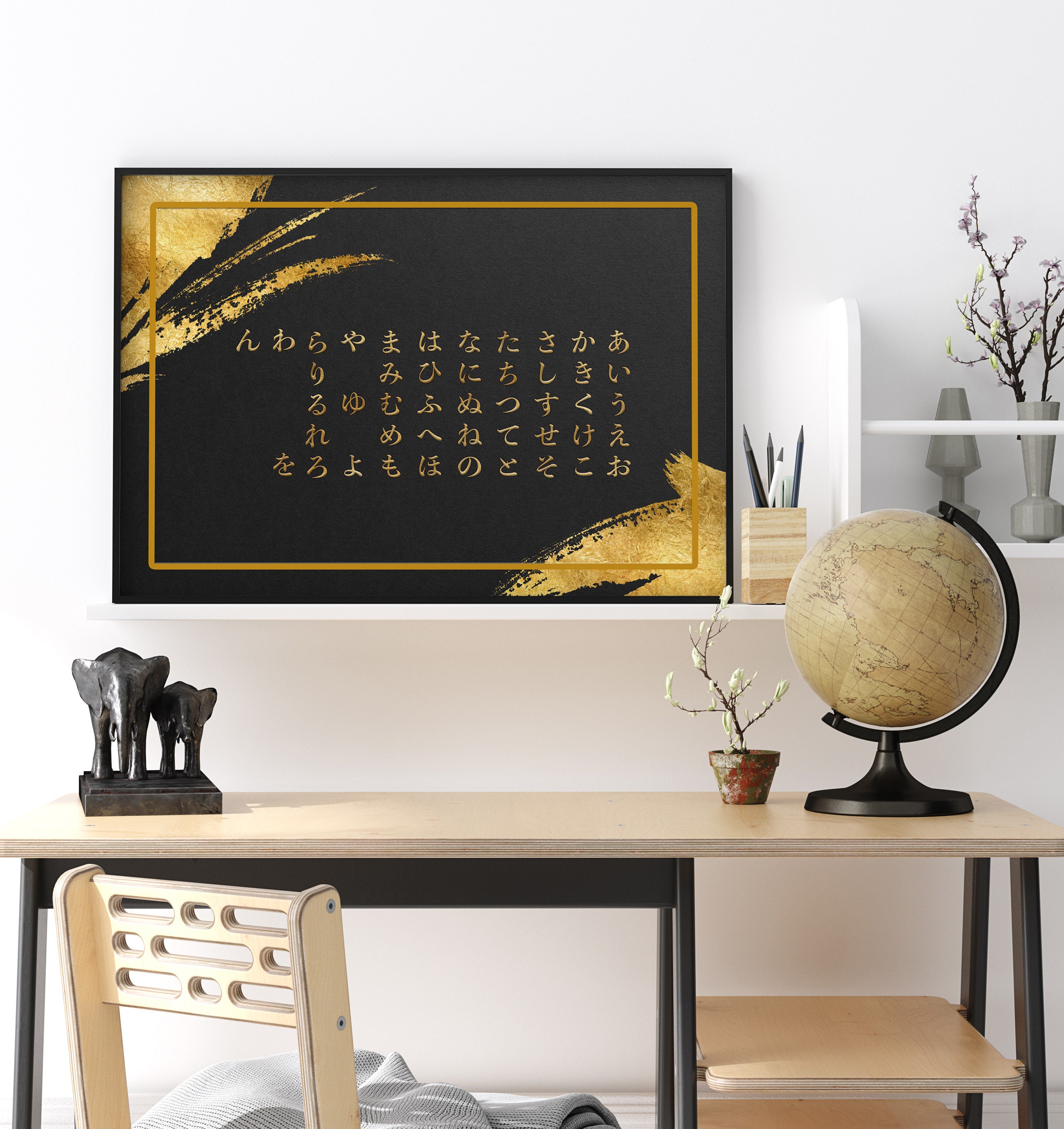 Hiragana and Katakana Posters, Set of 2 Japanese Language Posters ...