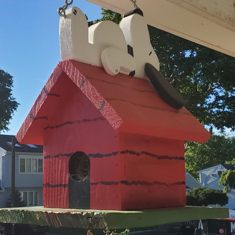 Snoopy Birdhouse - Etsy
