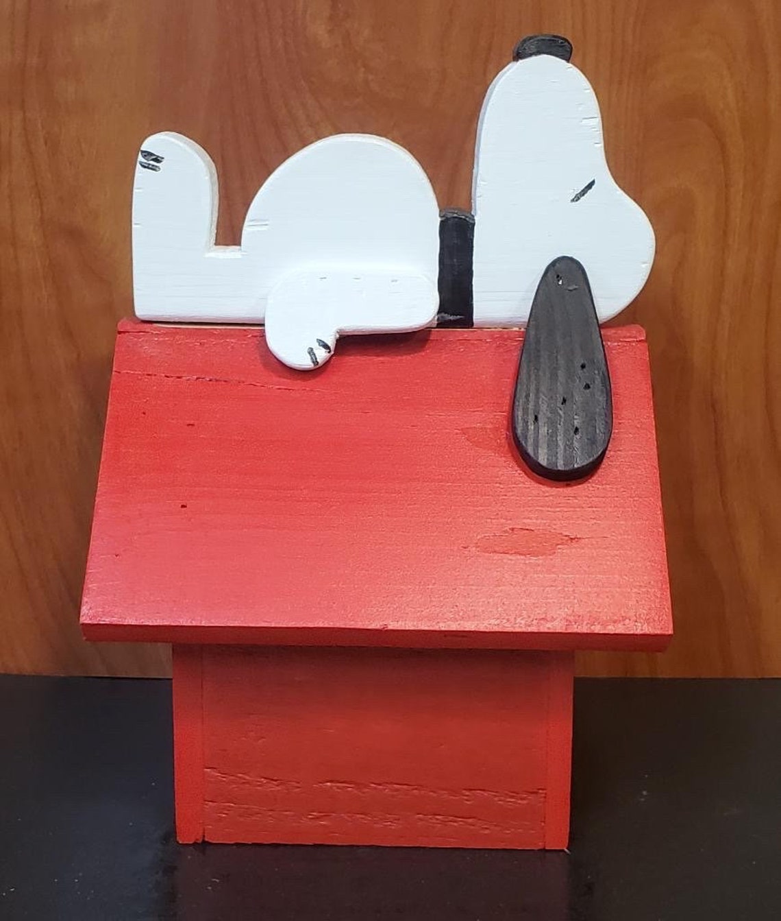 Handmade Snoopy Birdhouse Perfect for Peanuts Fans - Etsy