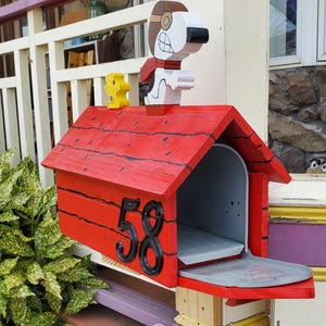 Snoopy Mailbox - Etsy