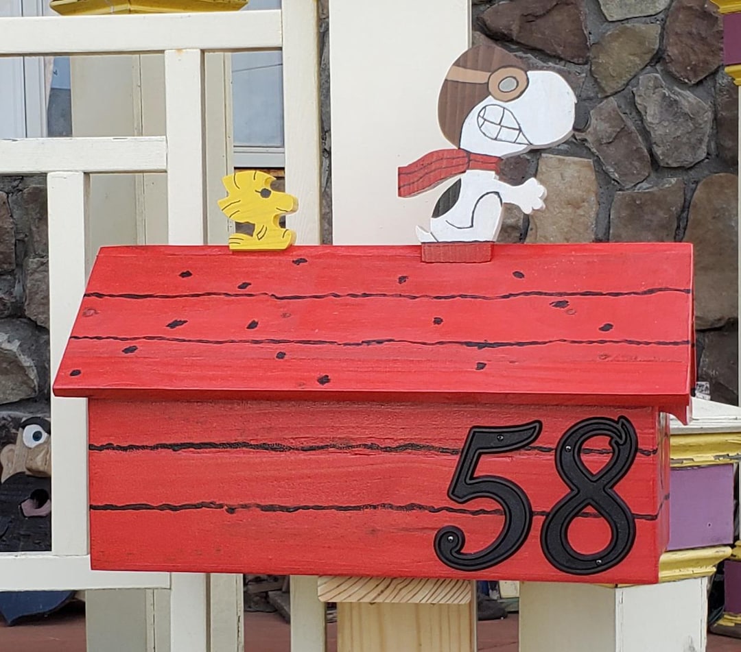 Snoopy Mailbox - Etsy