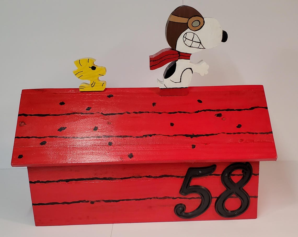 Snoopy Mailbox - Etsy