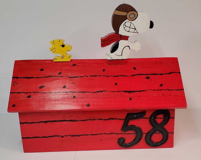 Snoopy Mailbox - Etsy