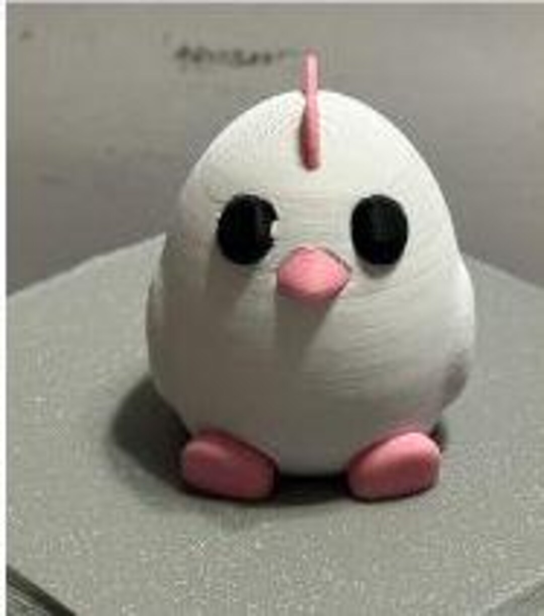Mini 3D Printed Chicken Figure - Etsy