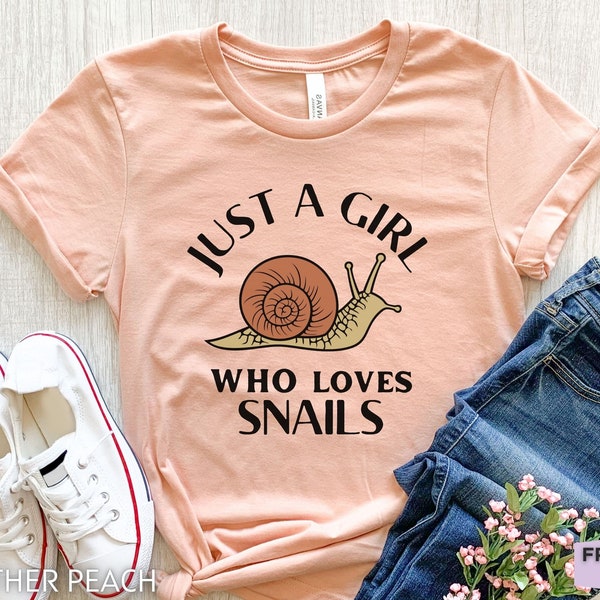 Snail Tshirt - Etsy