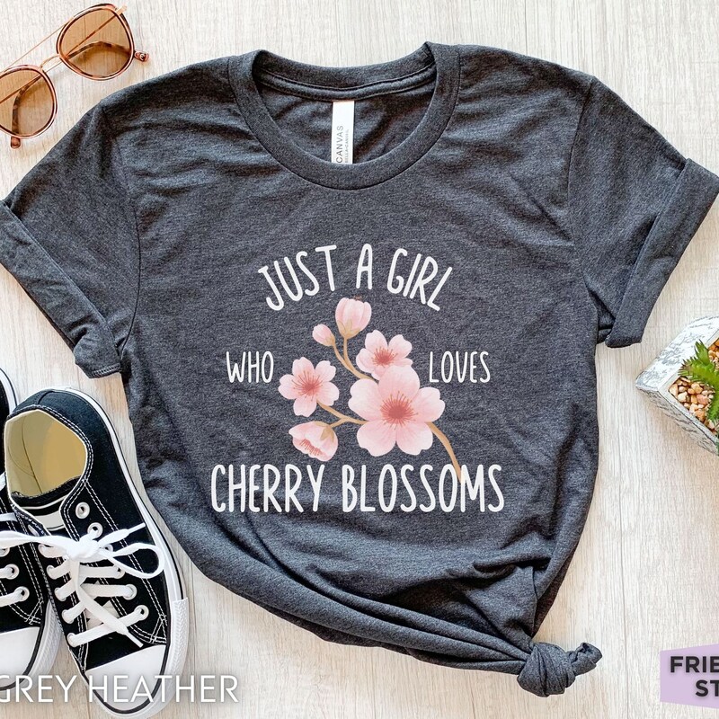 Cherry Blossom Shirt - Etsy