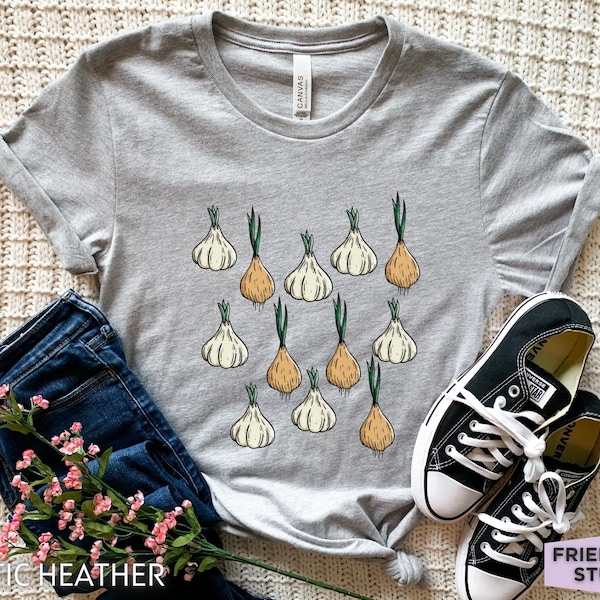Garlic T Shirt - Etsy
