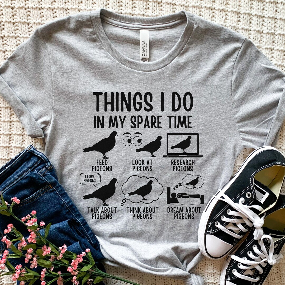 Pigeon Shirt, Pigeons Shirt, Bird Shirt, Birdwatching Shirt ...