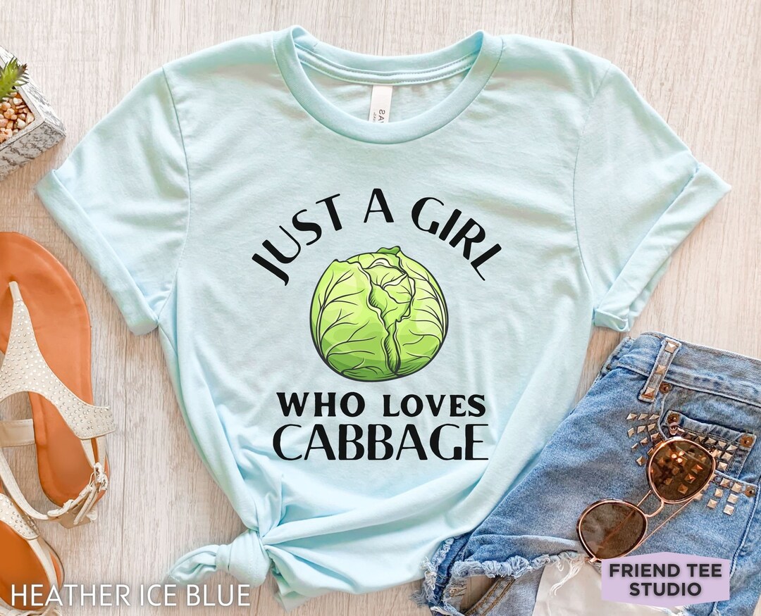 Cabbage Shirt, Funny Cabbage Tshirt, Cabbage Gifts, Cabbage Farmer Tee ...