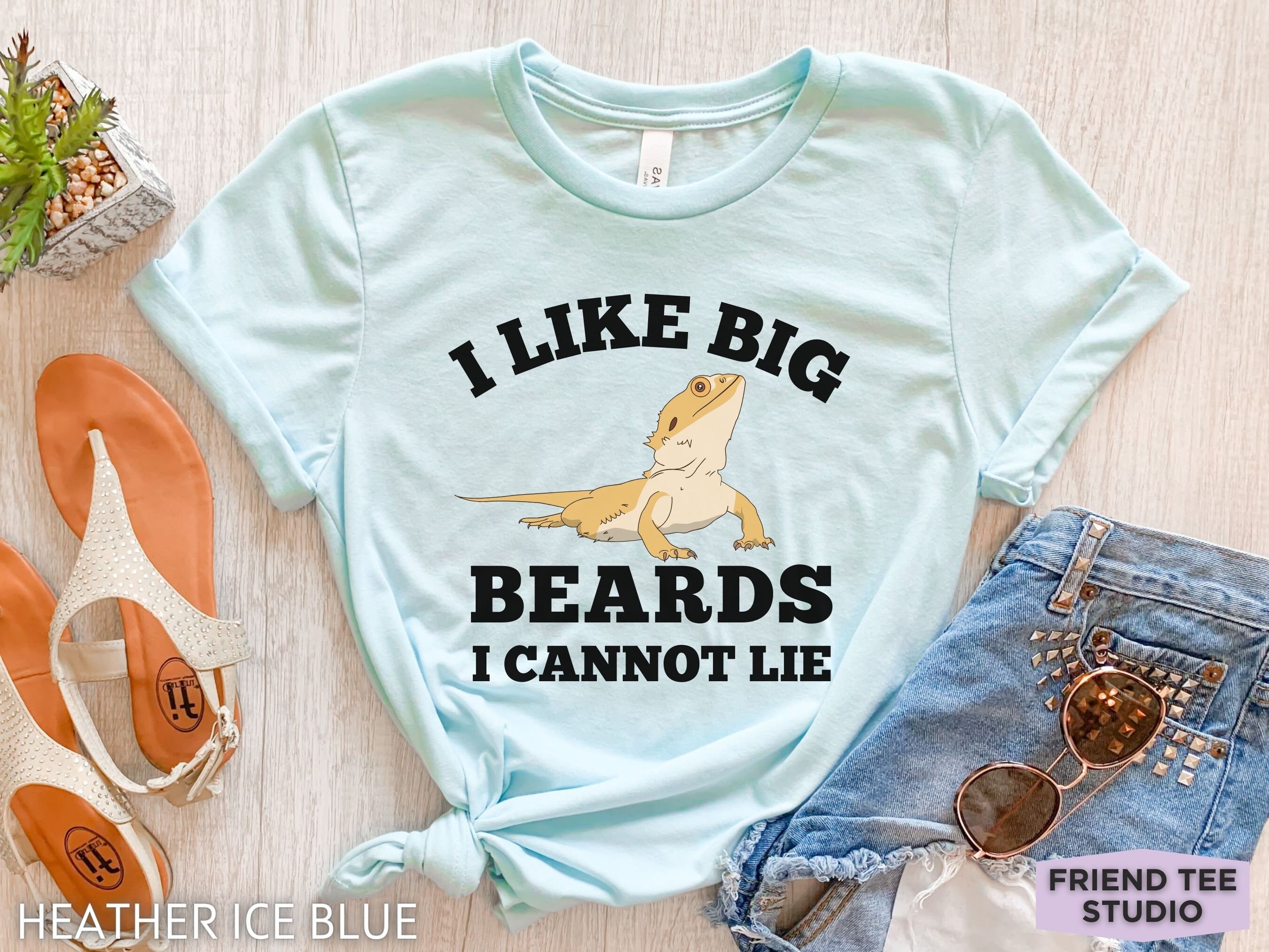 Bearded Dragon Shirt, Funny Bearded Dragon T Shirt, Bearded Dragon ...