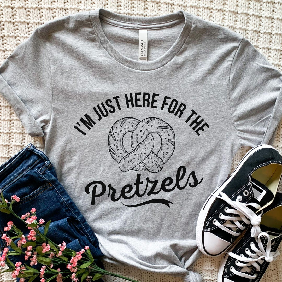 Pretzel Snack Shirt, Knot Funny T-shirt, Funny Oktoberfest Tee ...