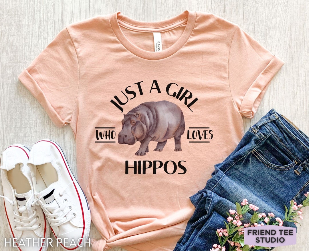 Hippo Shirt, Hippo Gifts, Hippopotamus Shirt, Zoo Shirt, Safari Shirt ...