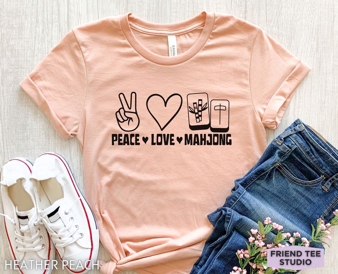 Mahjong T-shirt, Cute Mahjong Shirt, Mahjong Gifts, Mahjong Player ...