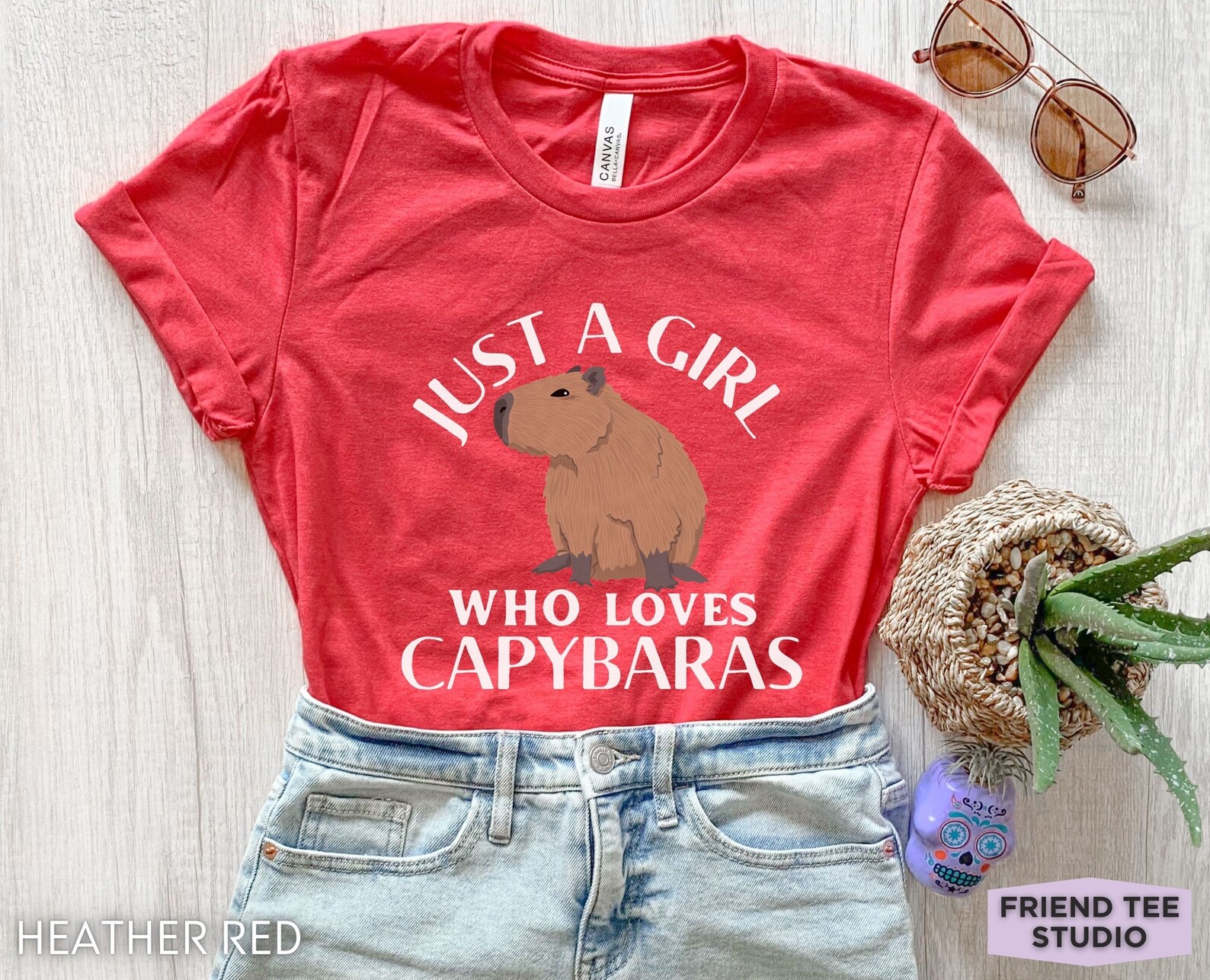 Capybara Shirt, Love Capybara, Funny Capybara Tshirt, Capybara Gift ...