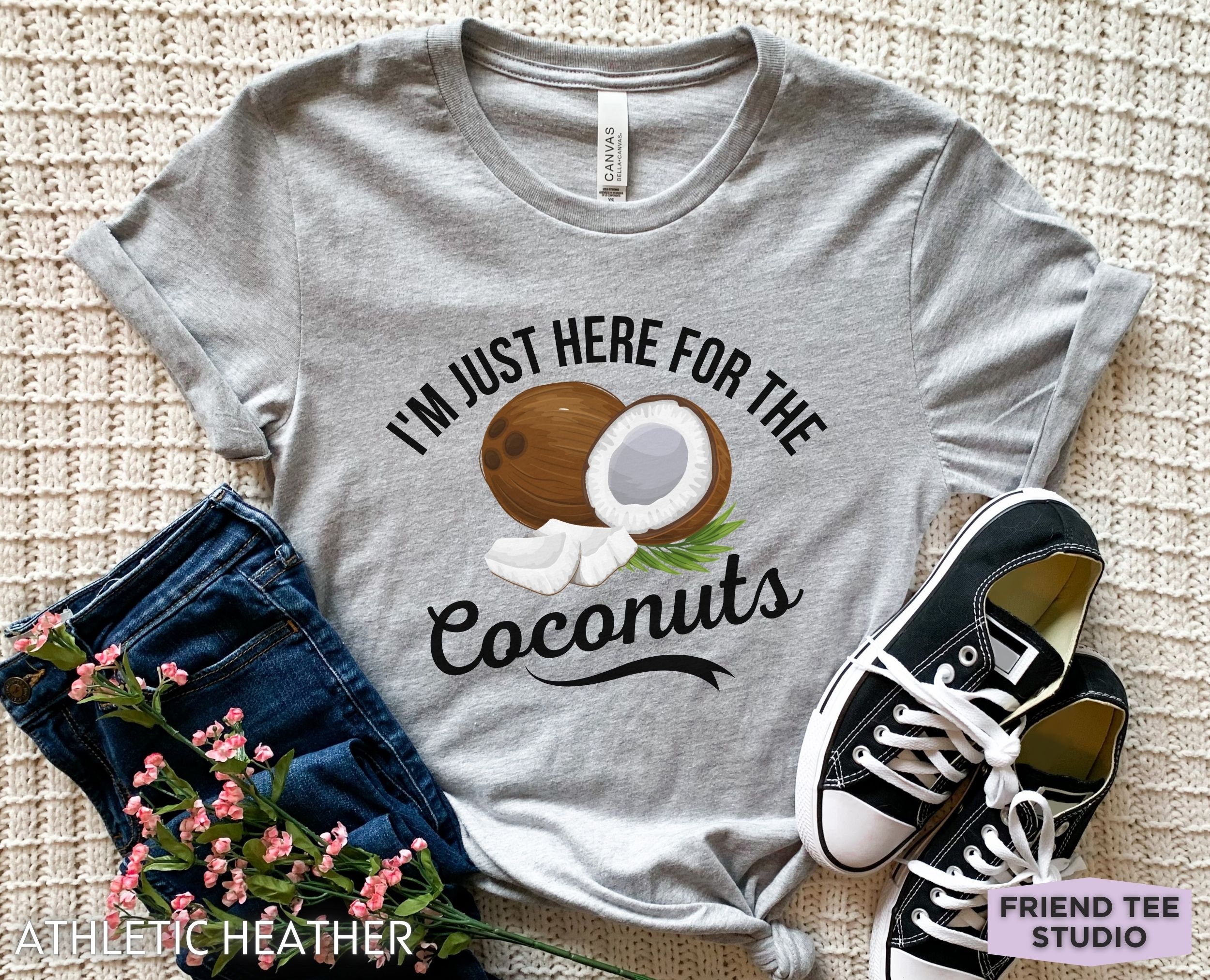 Coconut Shirt, Funny Coconut Tshirt, Coconut Gifts, Mens Coconut Tee ...