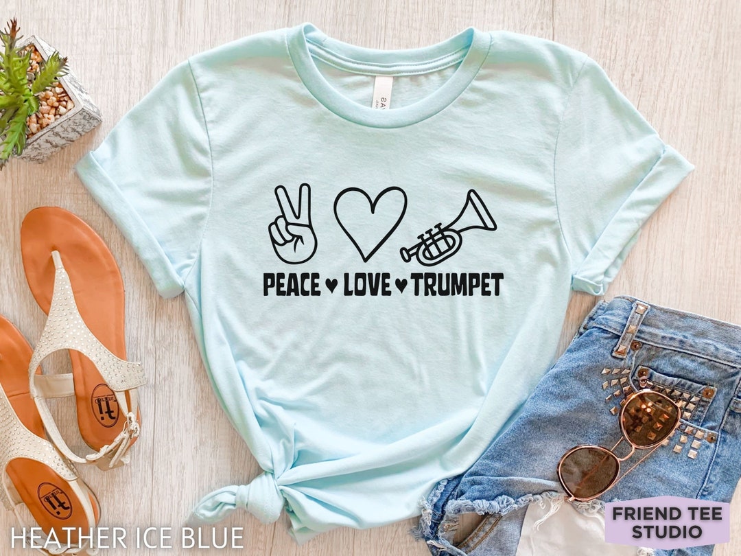 Trumpet Shirt, Trumpet T Shirt, Trumpet Gifts, Trumpet Player, Band ...