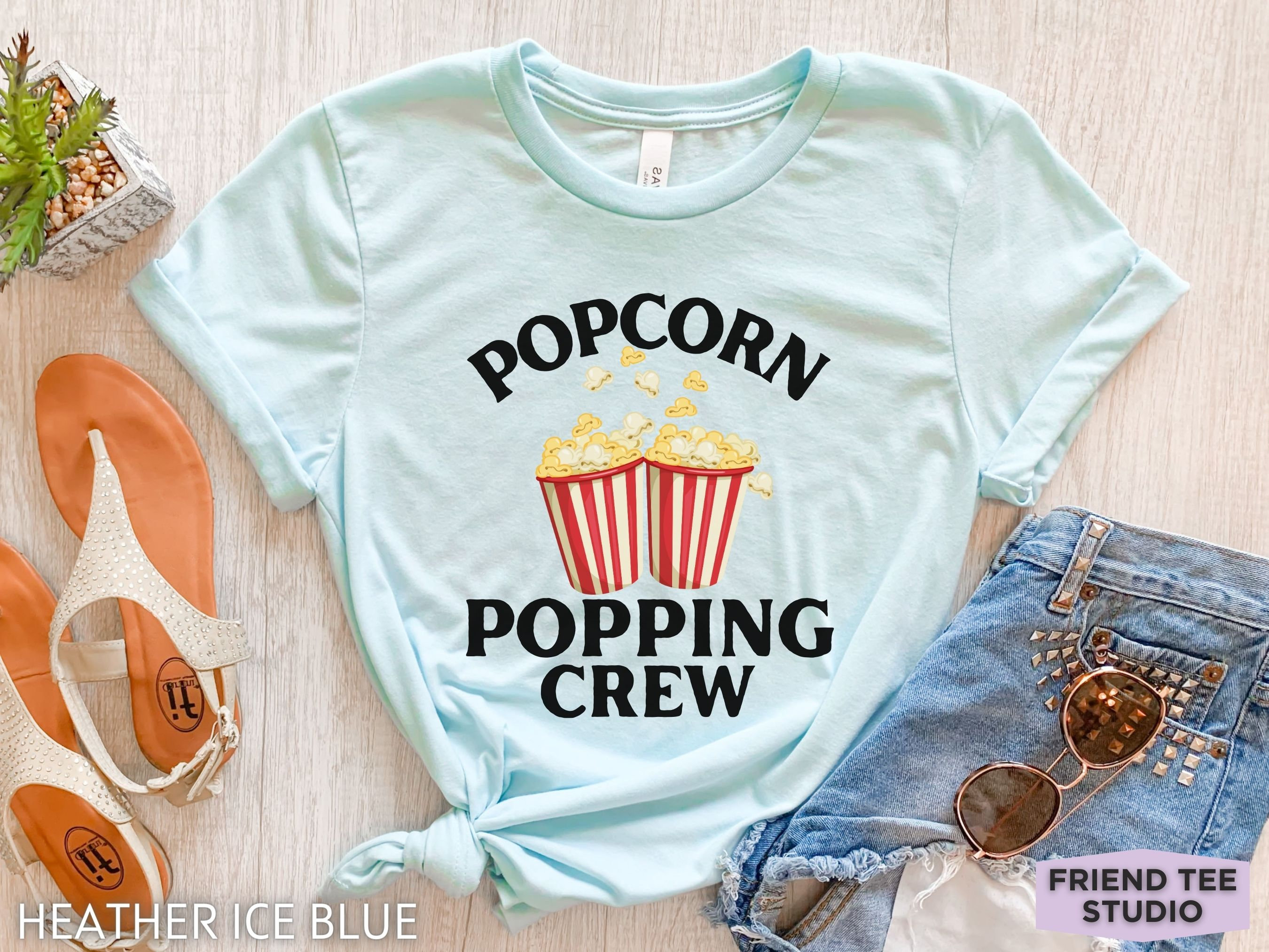 Popcorn Shirt, Funny Popcorn Tshirt, Popcorn Gifts, Girls Popcorn Tee ...
