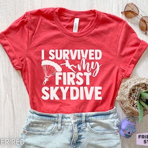 Skydiving Shirt, Skydiver Gifts, Skydive Shirt, Skydiver T Shirt ...