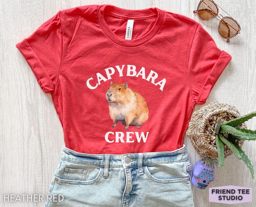 Capybara Tshirt, Capybara Gift, Funny Capybara Shirt, Capybara Rodent T ...