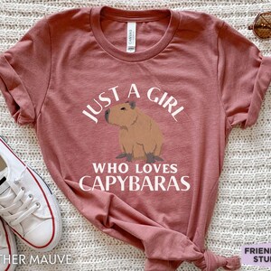 Capybara Shirt, Love Capybara, Funny Capybara Tshirt, Capybara Gift ...