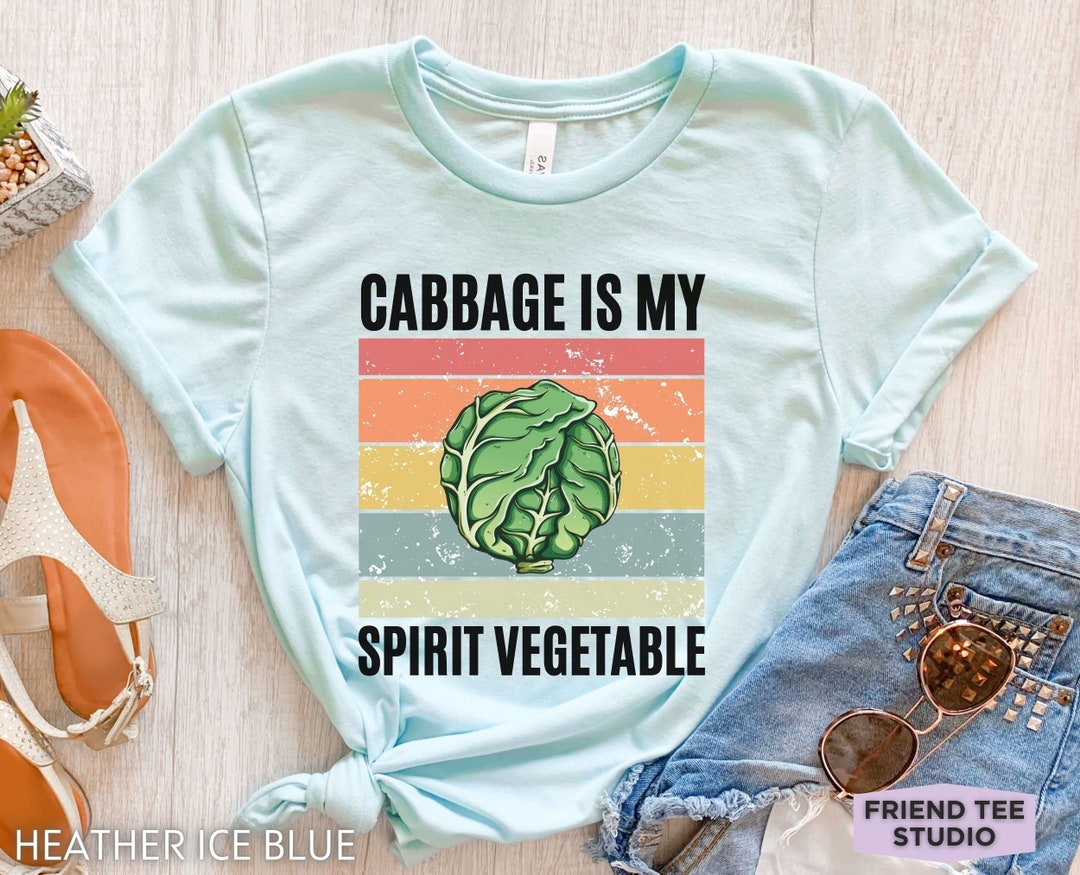 Cabbage Shirt, Funny Cabbage Tshirt, Cabbage Gifts, Cabbage Farmer Tee ...