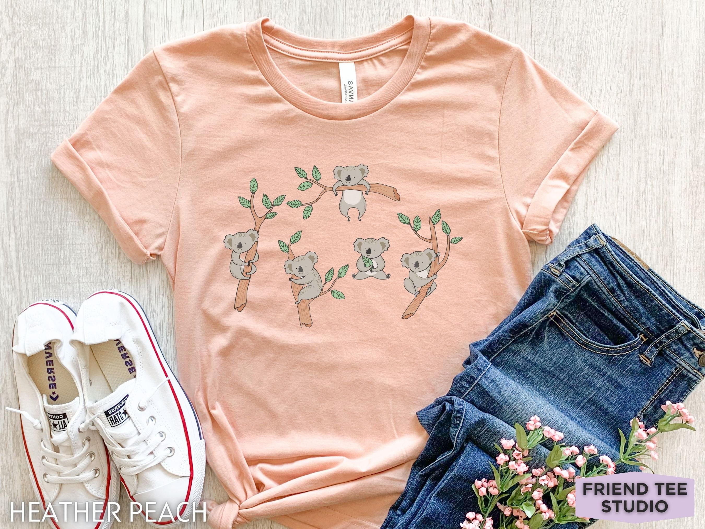 Koala Shirt, Funny Koala T Shirt, Koala Gifts, Girls Koala Tee, Kids ...