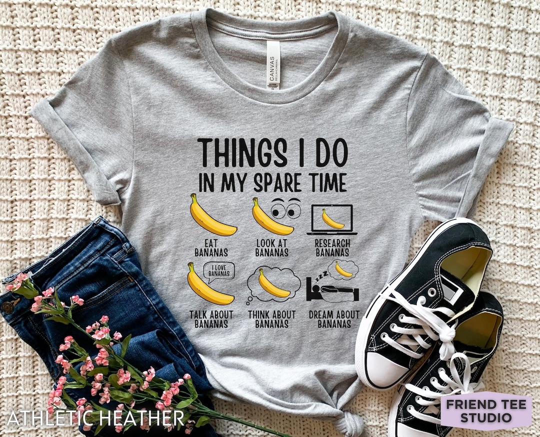 Banana Shirt, Funny Banana T Shirt, Banana Gifts, Girls Banana Tee ...