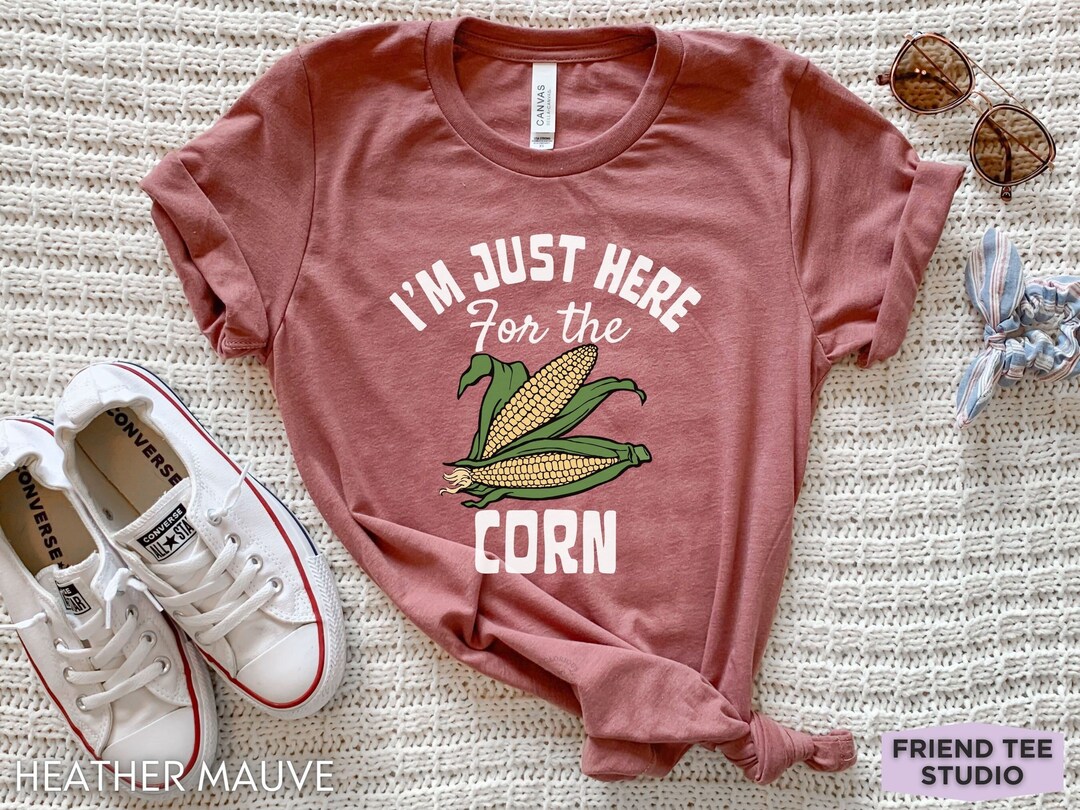 Corn Shirt, Funny Corn Tshirt, Corn Gifts, Girls Corn Tee, Corn Farm ...