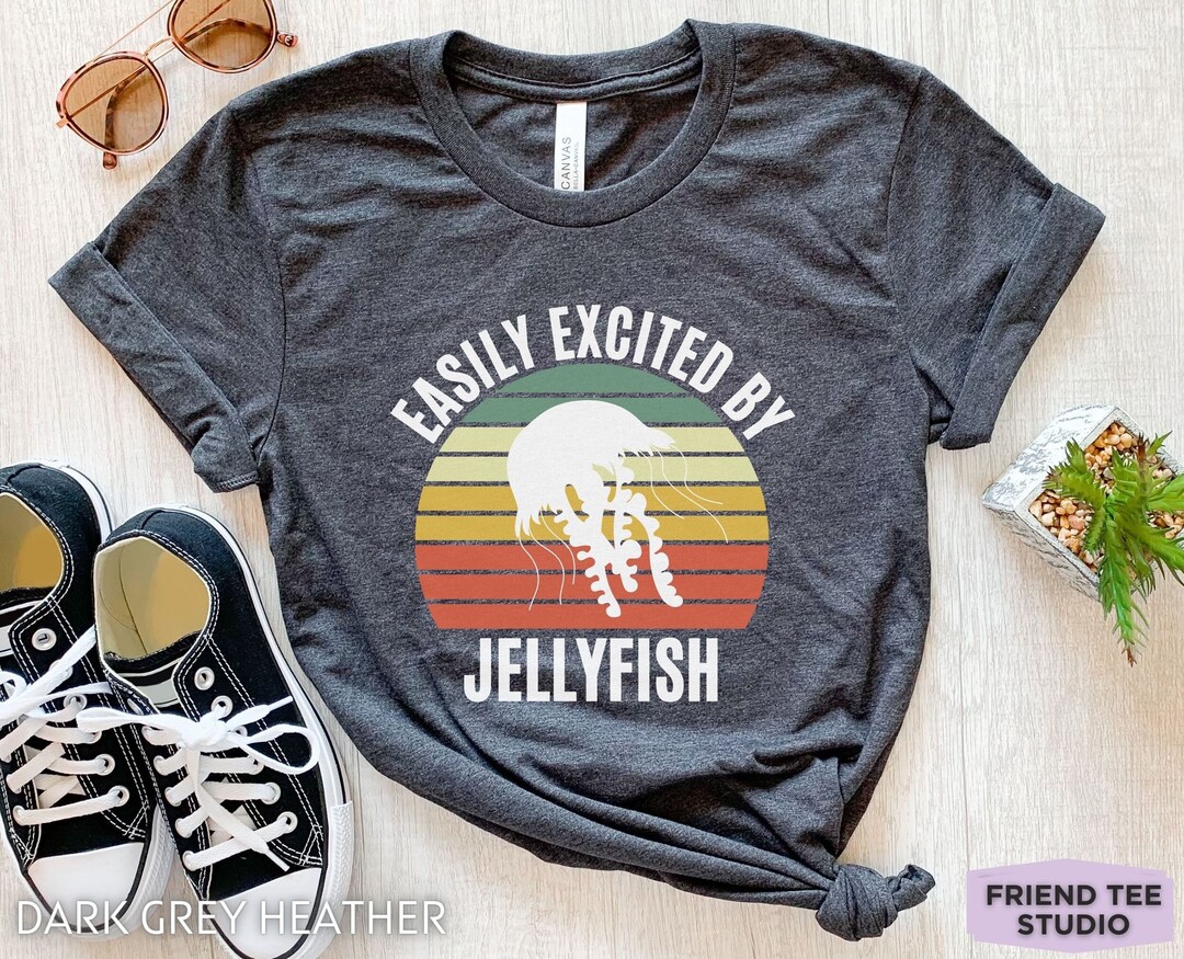 Jellyfish Shirt, Jellyfish Gifts, Girls Jellyfish Tshirt, Womens ...