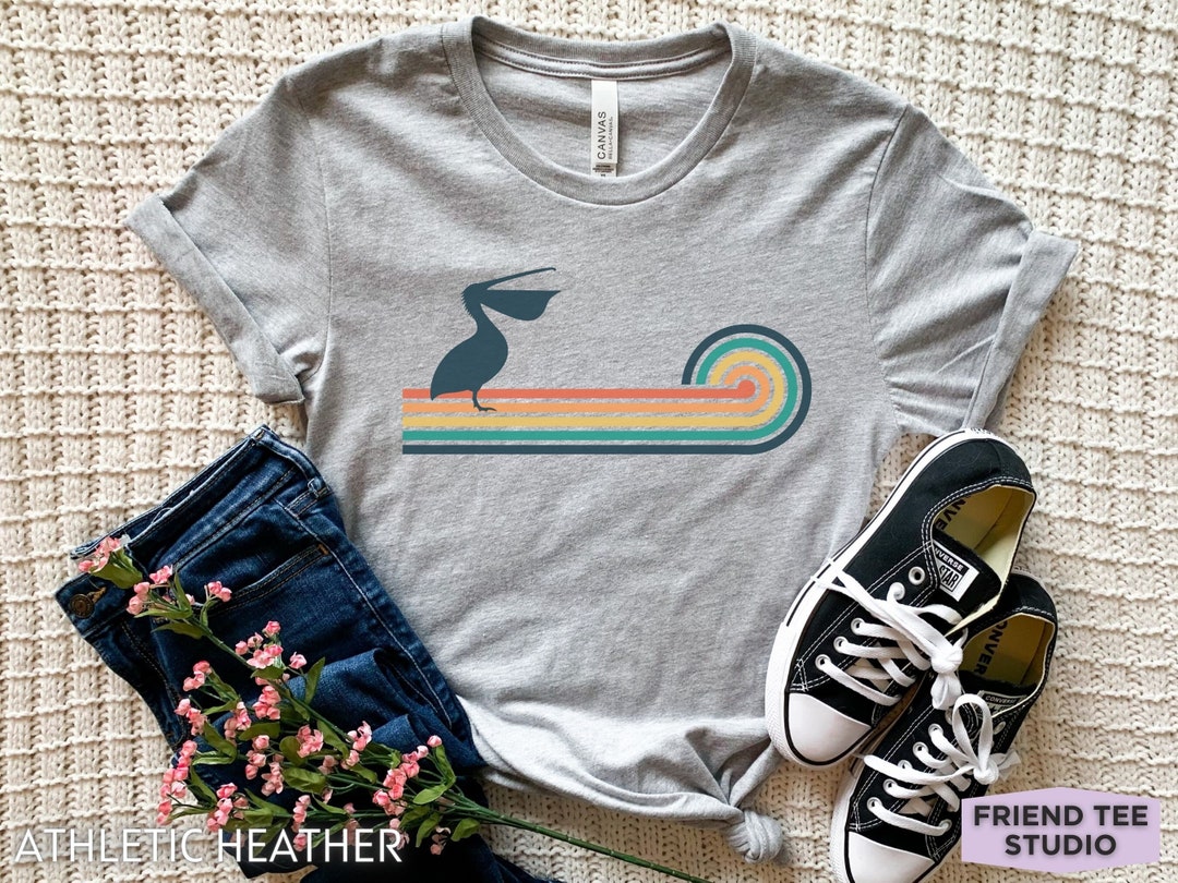 Pelican Shirt, Funny Pelican T Shirt, Pelican Gifts, Retro Pelican Tee ...